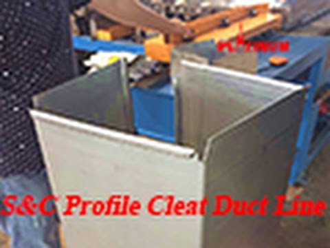 S&C Profile Cleat Duct Line - YouTube