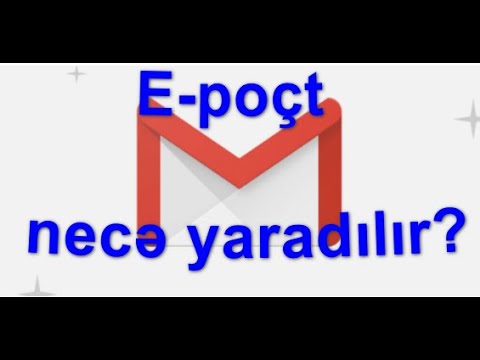Gmail -də elektron poçt necə yardılır?  Sizdə özünüz üçün email açın.