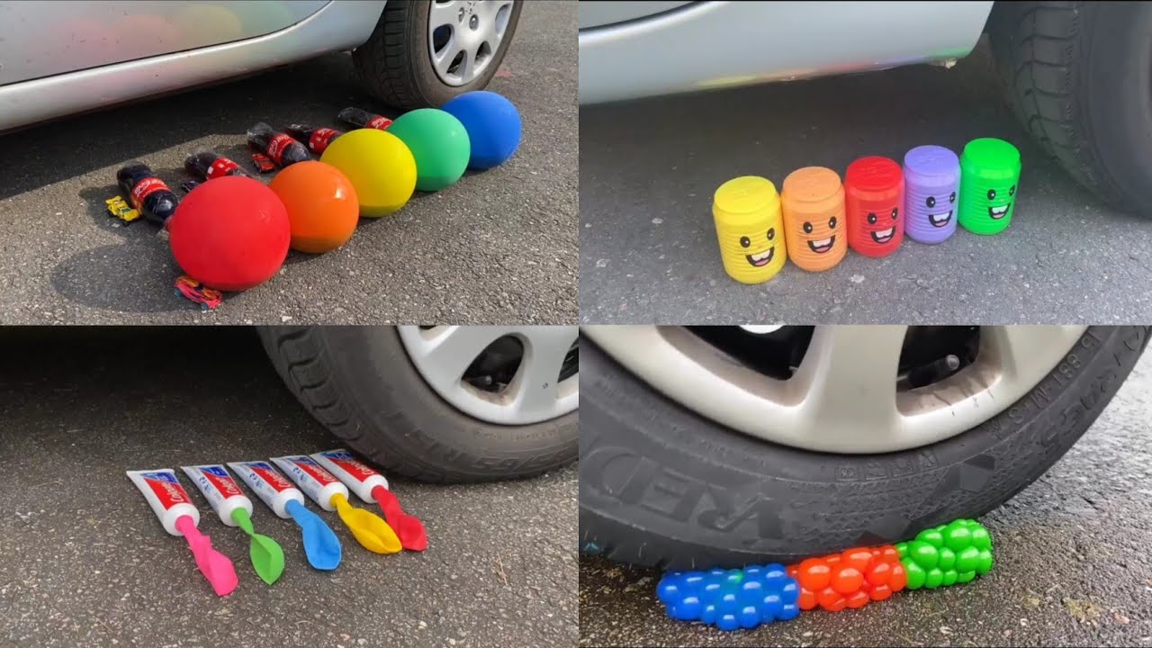 Reverse Car Crushing | Experiments and Crushing things with Car - YouTube