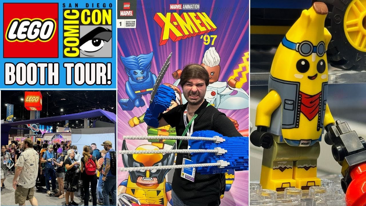 Touring the LEGO MARVEL + LEGO BOOTH San Diego Comic Con 2024 (Preview ...