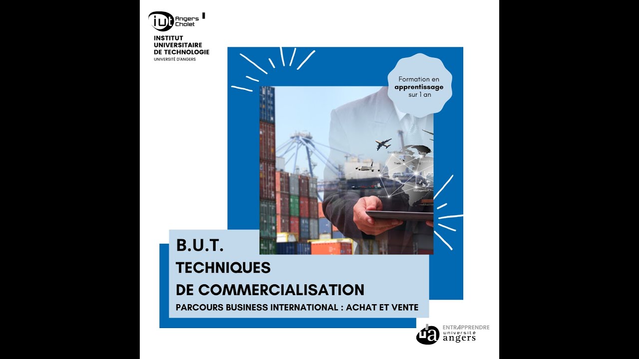 Présentation du BUT TC parcours Business international - YouTube