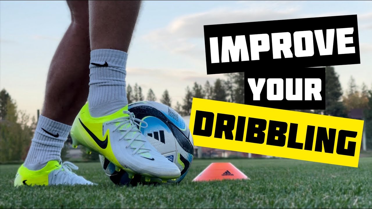 4 Drills To IMPROVE Dribbling | Soccer / Football Individual Training ...