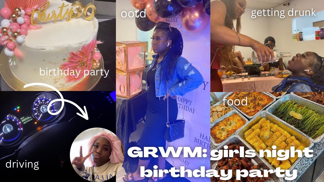 grwm: girls night birthday party ︎ | + ootd , getting drunk , karaoke ...