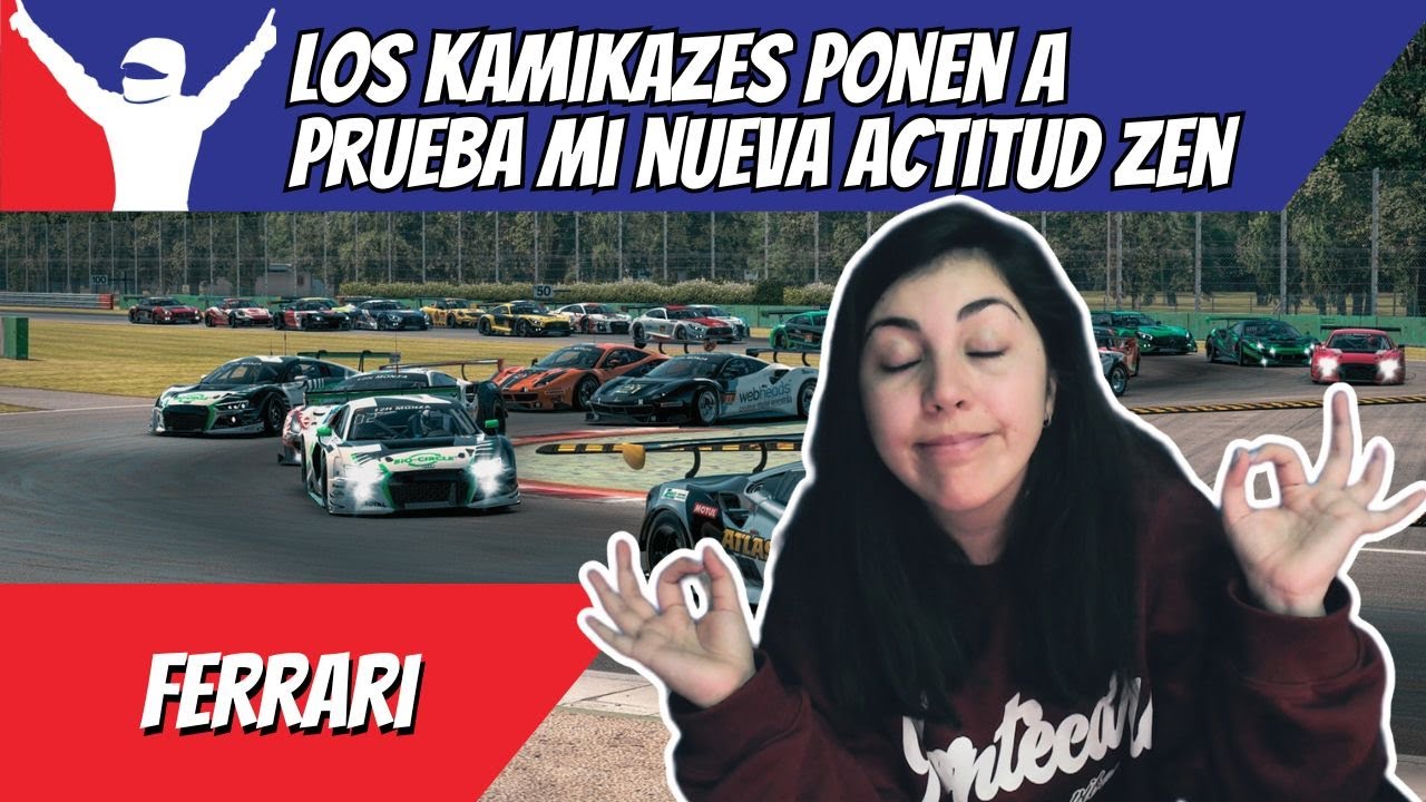🧘🏻‍♀️ Los kamikazes ponen a prueba mi nueva actitud zen | 🏁 Ferrari en ...