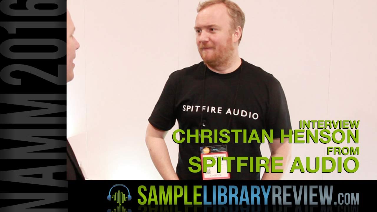 Interview with Christian Henson Spitfire Audio NAMM 2016 - YouTube