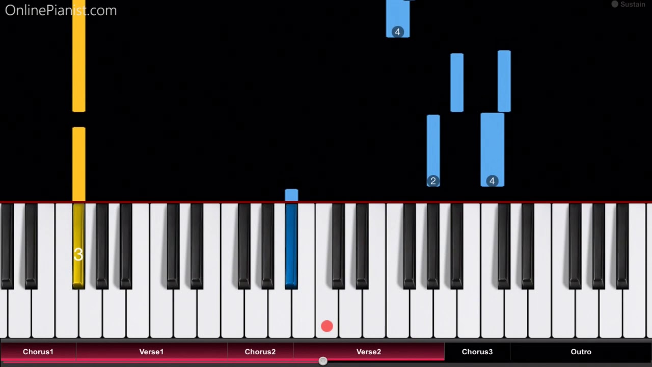 MAGIC! - Kiss Me - EASY Piano Tutorial - YouTube