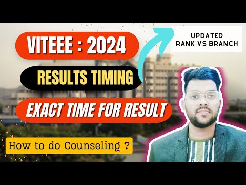 Viteee 2024 Result important update | Exact result date & time | Rank ...
