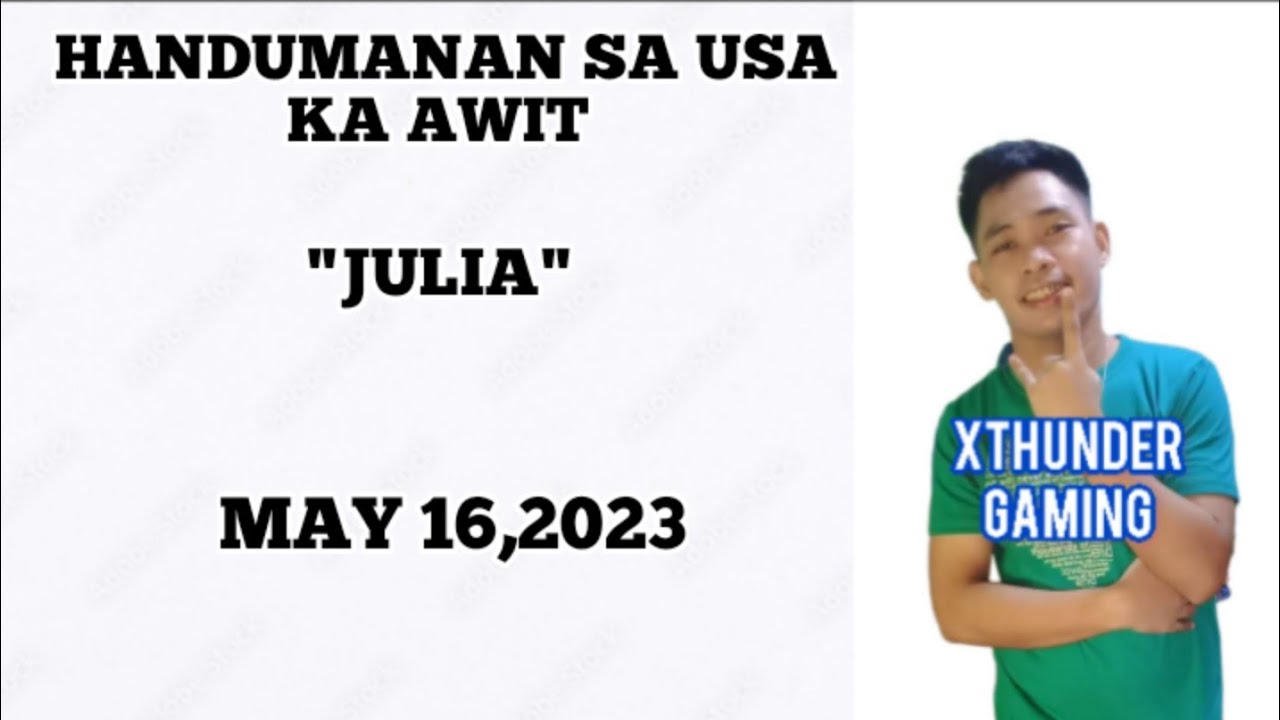 handumanan sa usa ka awit sender "JULIA" RMN CEBU MAY 16,2023 - YouTube