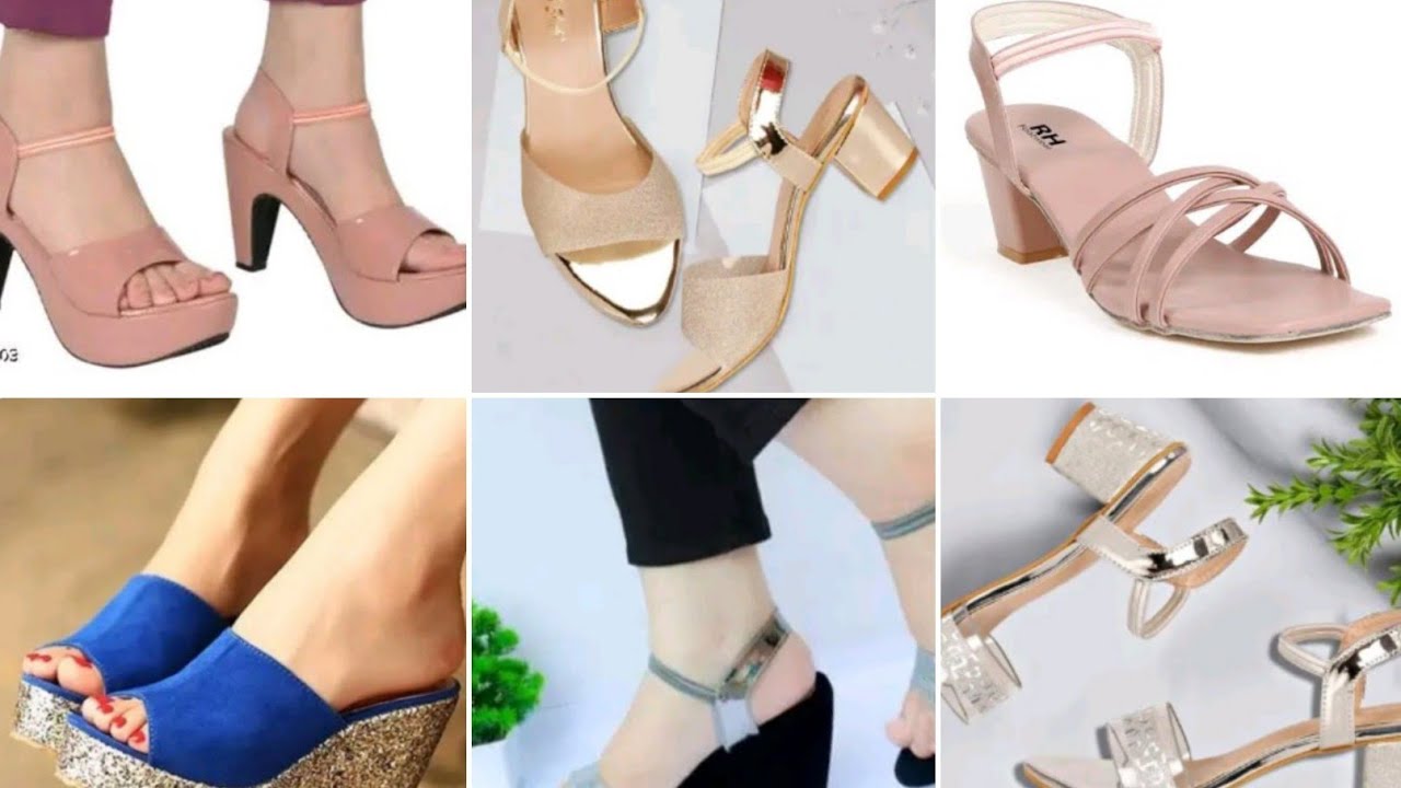 new latest medium heel midium price beautiful party wear sandals |# ...