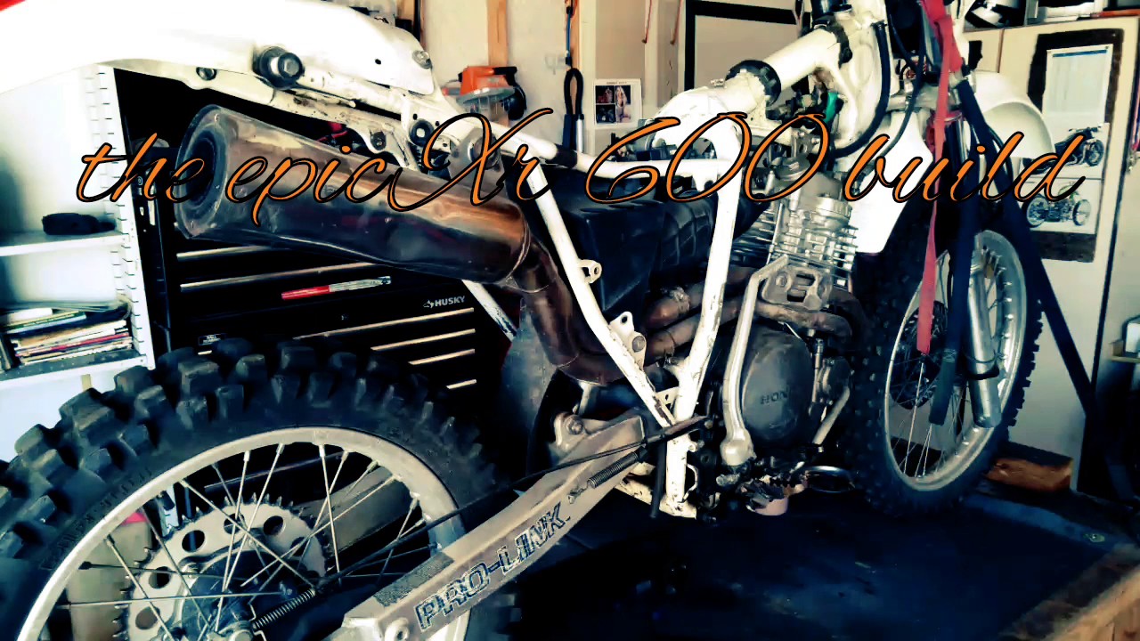 Xr 600 restoration - YouTube