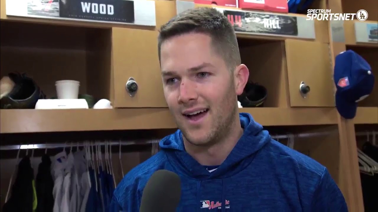 Alex Wood Spring Training Interview | Discusses Starting Rotation Depth ...