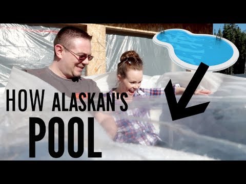 ALASKAN SWIMMING POOL| HOW WE SHIP TO ALASKA |Somers In Alaska Vlogs ...