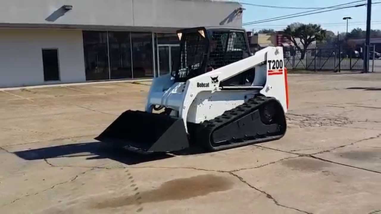 2002 BOBCAT T200 For Sale - YouTube