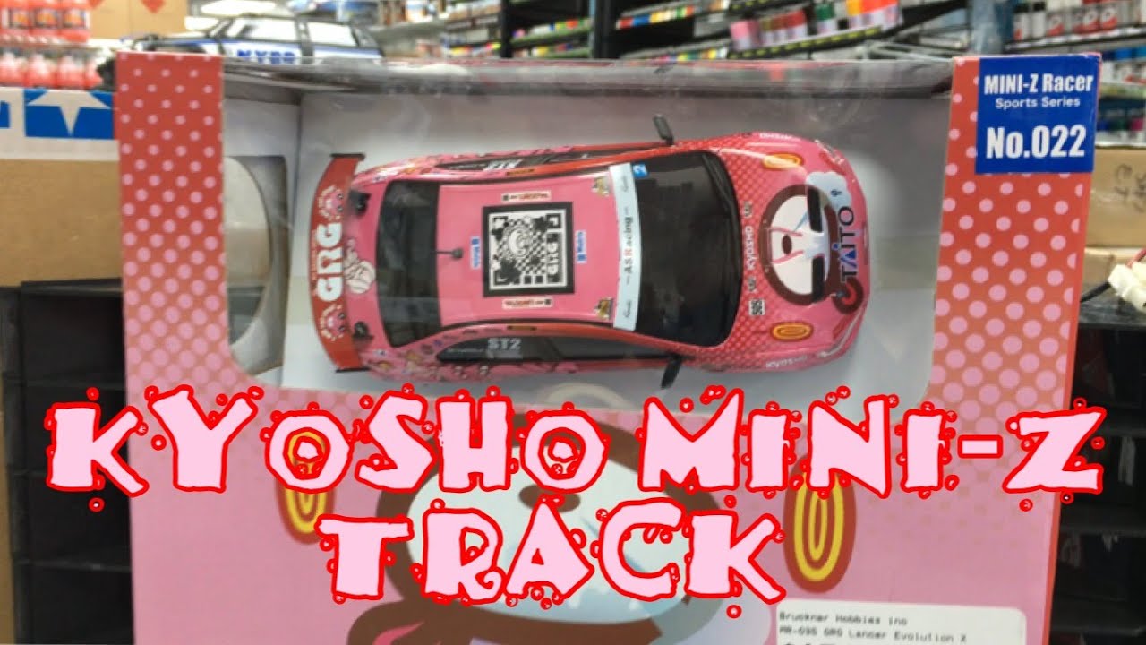 KYOSHO MINI-Z TRACK AT BRUCKNER HOBBIES : HOBBY HEROES - YouTube