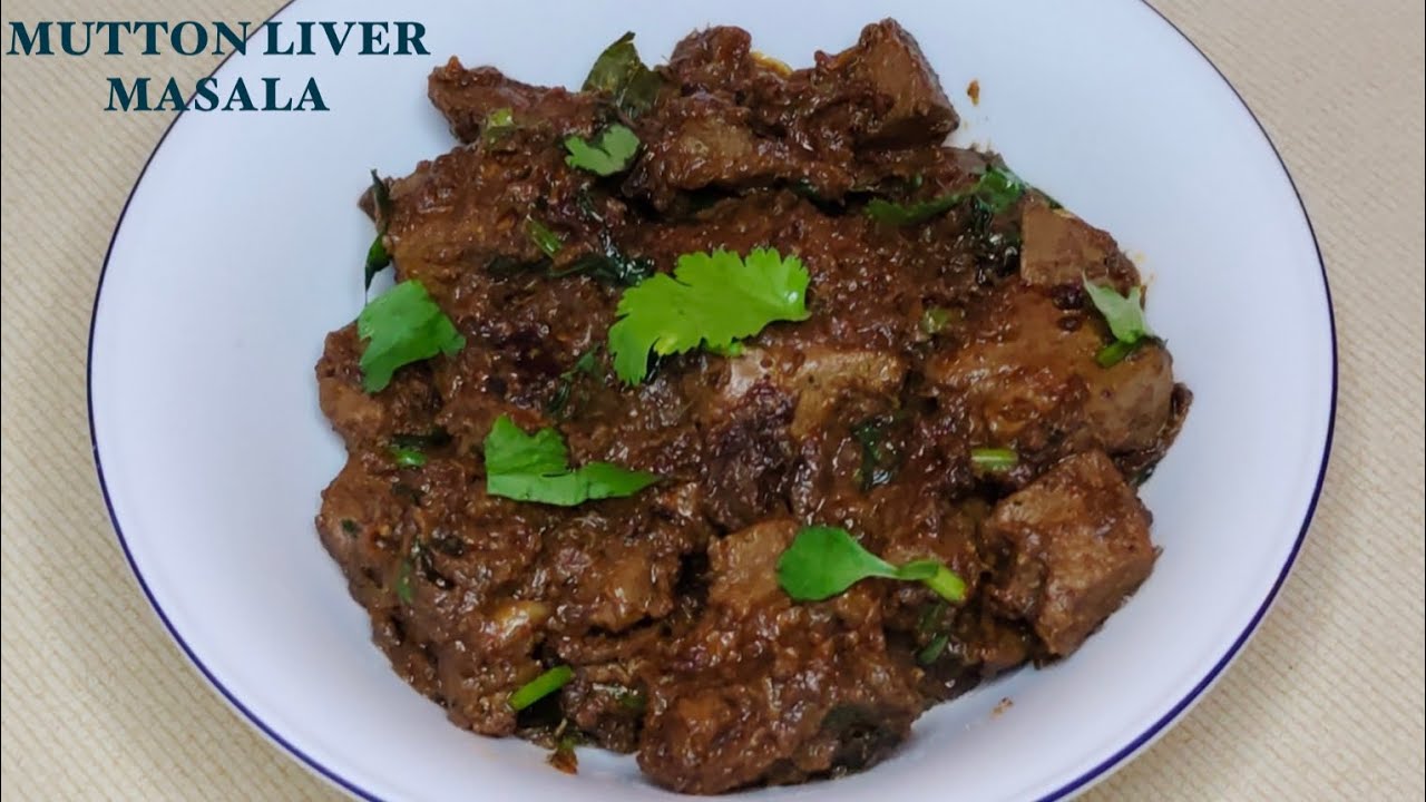 Tasty mutton liver masala/mutton liver recipe/kaleji recipe/ஈரல் மசாலா ...