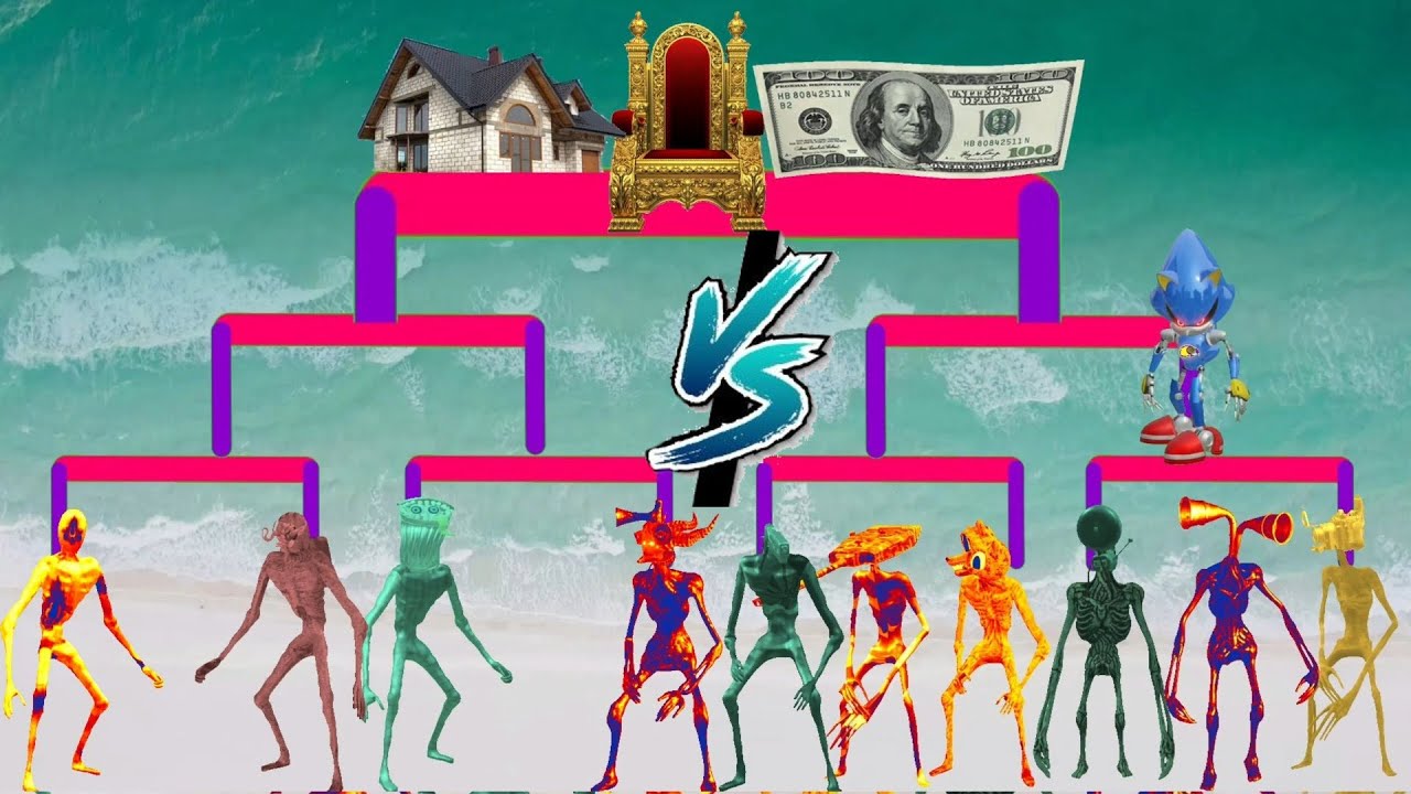 Siren Head phiên bản mới nhất. Chiến binh Siren Head tranh giành ngôi ...