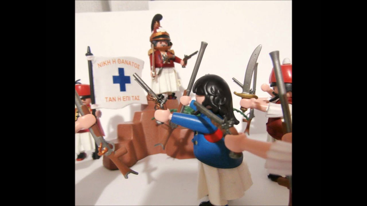 PLAYMOBIL 1821 GREEK INDEPENDENCE WAR - YouTube