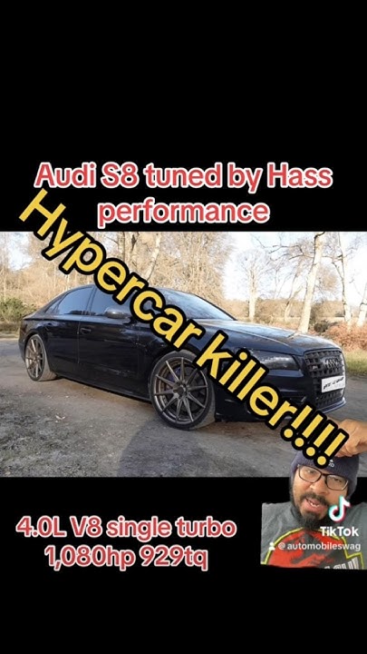 Audi S8 tuned by hass performance #audi #s8 #v8 #tuned #twinturbo #carcommunity - YouTube