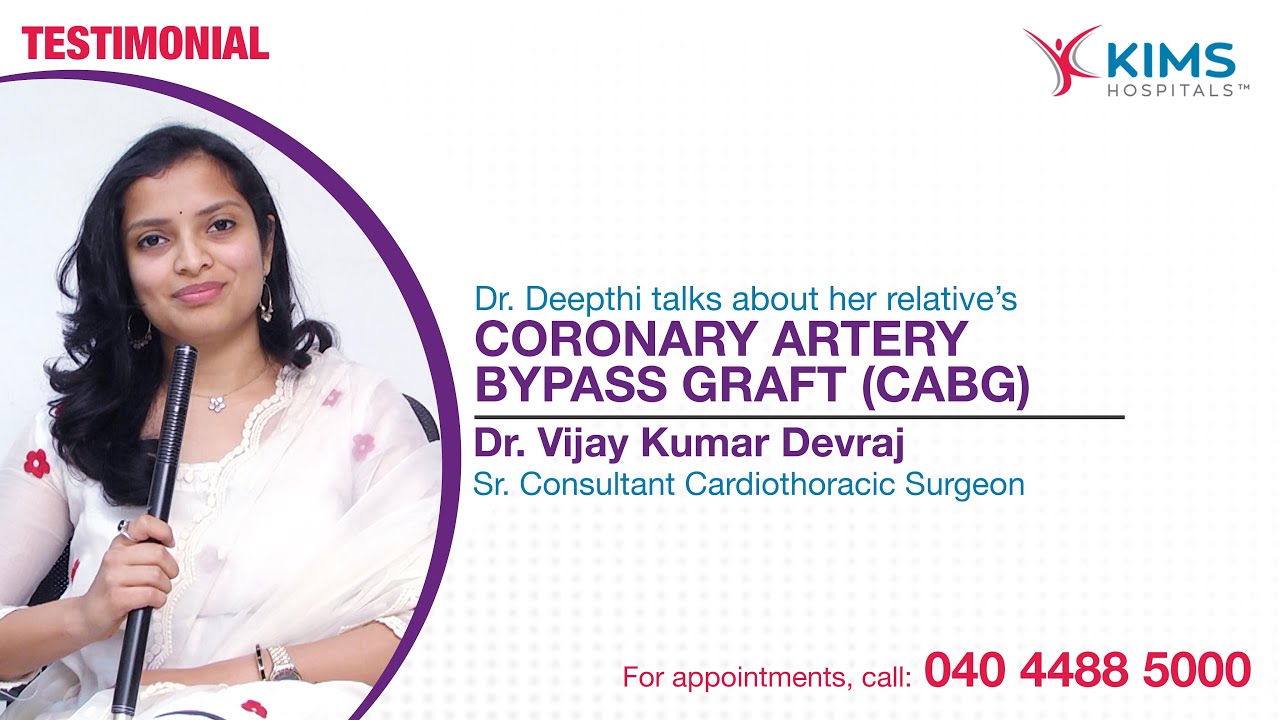 Coronary Artery Bypass Graft (CABG) | Dr. Vijay Kumar Devraj | KIMS Hospitals - YouTube