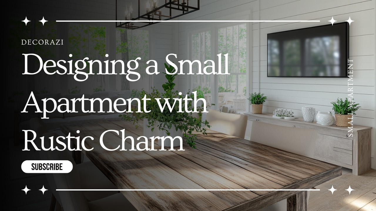 Farmhouse in the City: Designing a Small Apartment with Rustic Charm ...