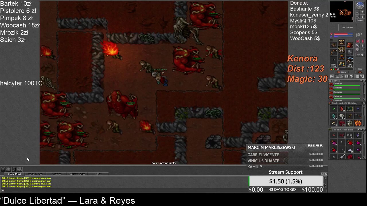 [RL] Tibia, kick=dead - YouTube