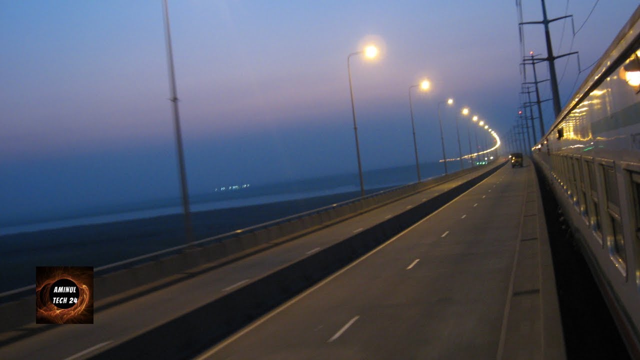 Beautiful Scenery of Bangabandhu Bridge | Jomuna Bohumukhi Setu Journey ...