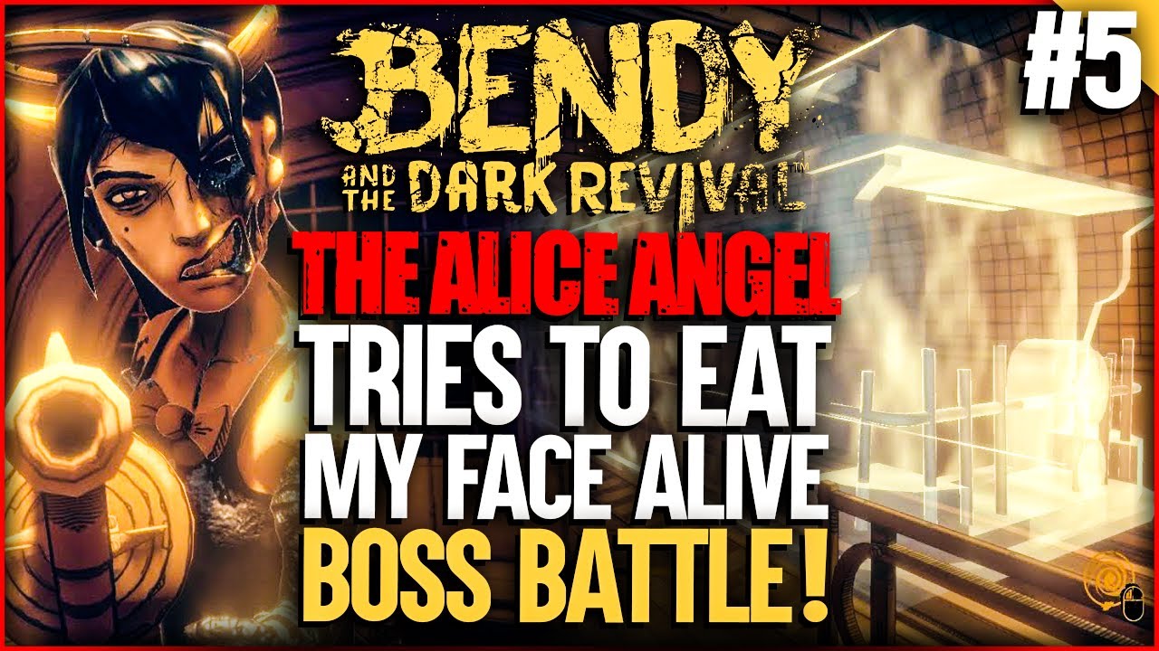 FIGHTING ALICE ANGEL BOSS | Bendy and The Dark Revival Part 5 Series ...
