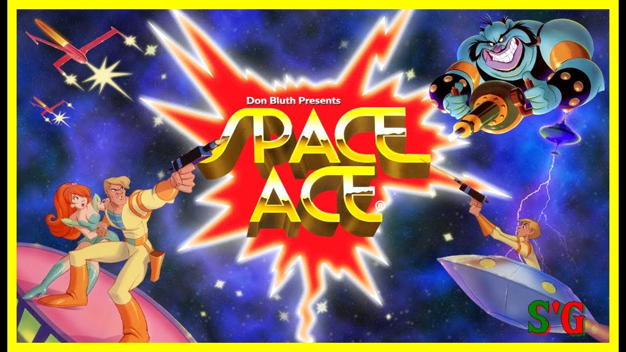 SPACE ACE / Full Game / 1 Life / Ace / [PS4] - YouTube