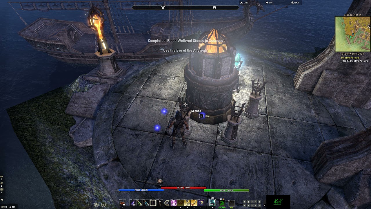 The Elder Scrolls Online - Quest - Eye of the Ancients - Place Welkynd ...