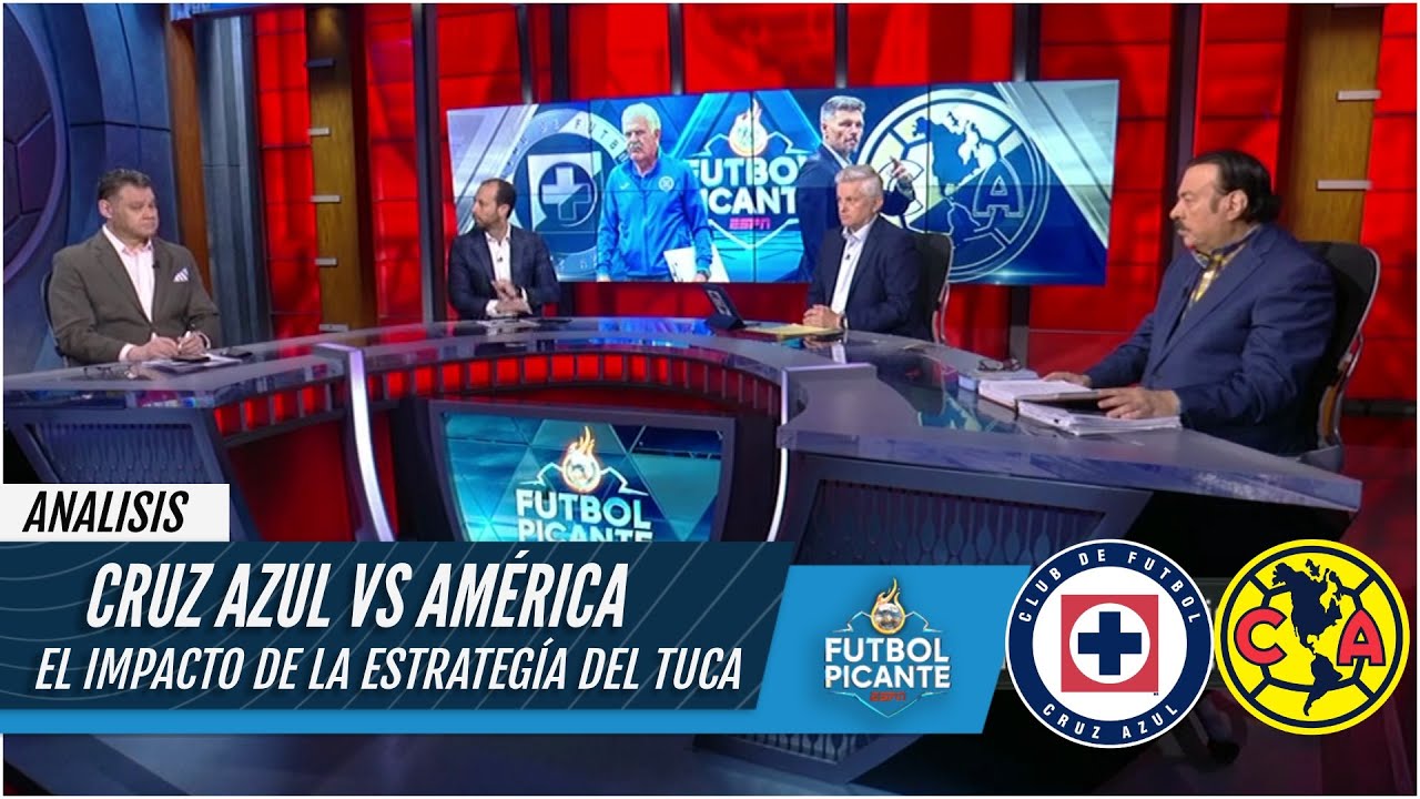 CRUZ AZUL vs AMERICA. Hay que ver si el TUCA se CIERRA o SUELTA a sus ...