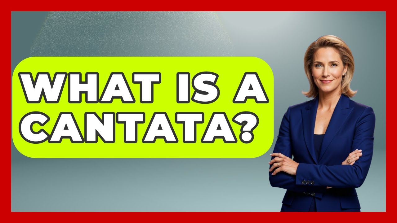 What Is A Cantata? - The Musician Encyclopedia - YouTube