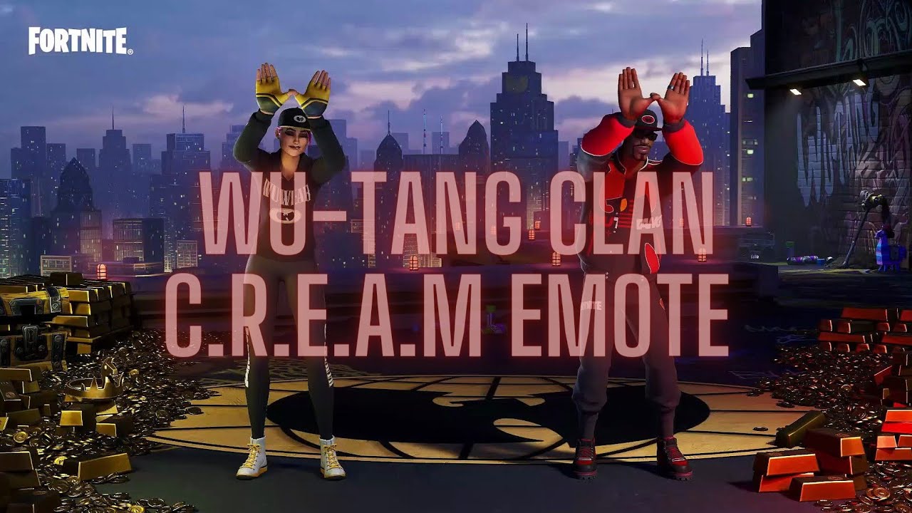 Wu-Tang Clan C.R.E.A.M Emote in Fortnite! - YouTube
