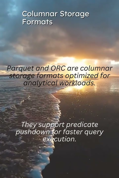 Columnar Storage Formats - YouTube