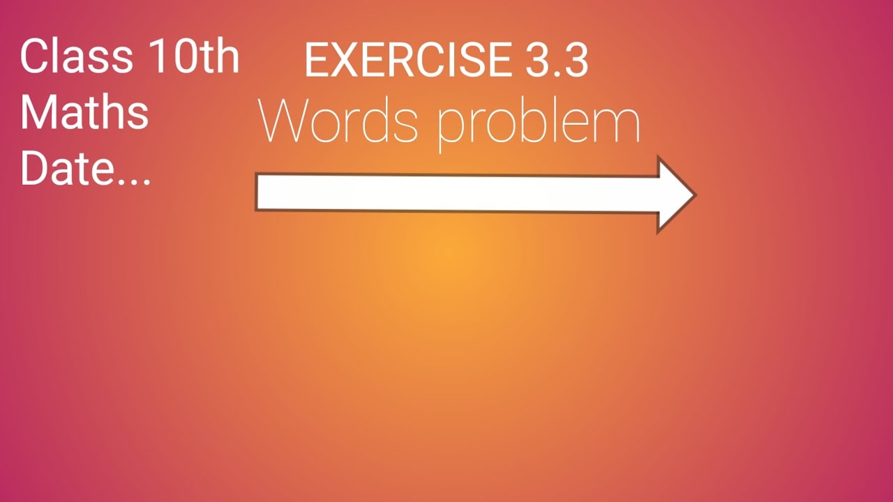 Substitution method of solving linear pairs of equations for words ...