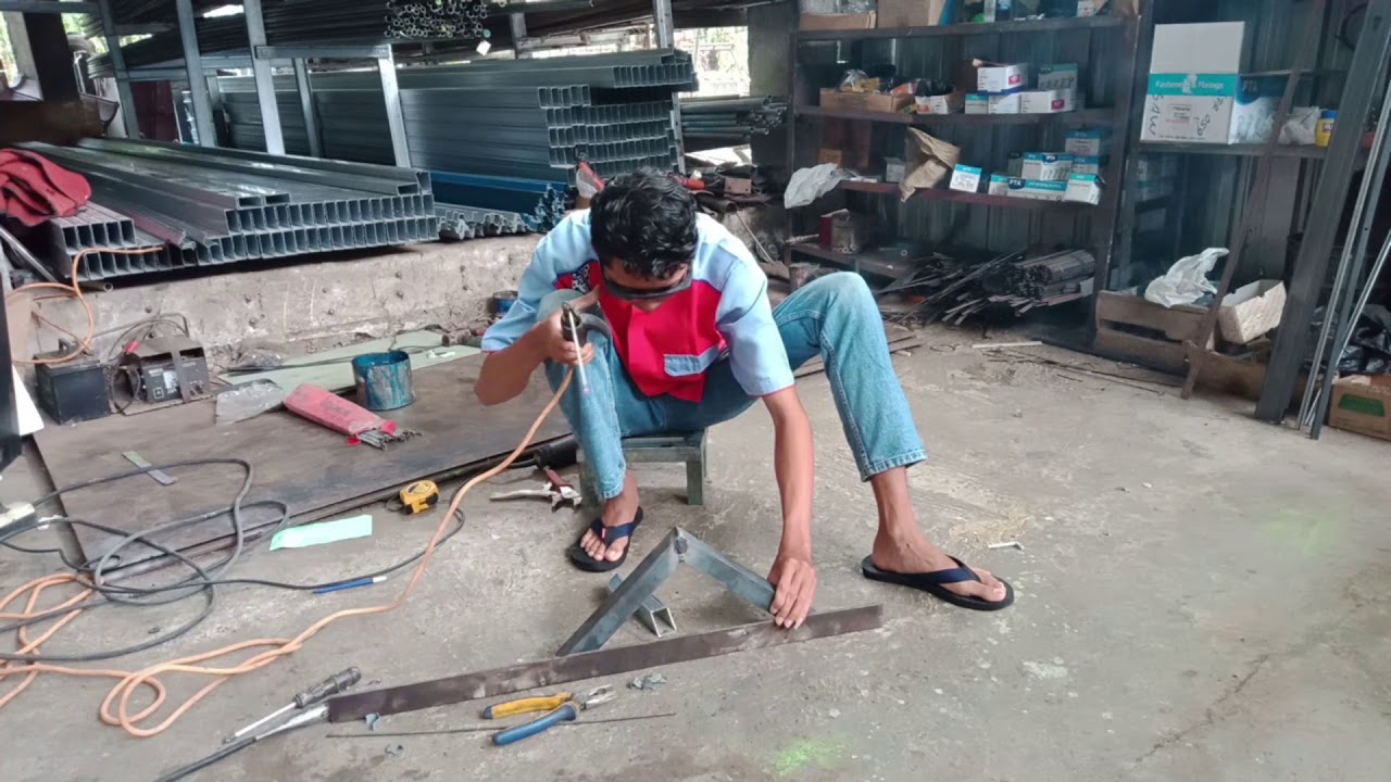 PROSES PENGELASAN LAS LISTRIK - YouTube