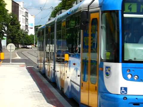 Trams in Ostrava - Vario - YouTube