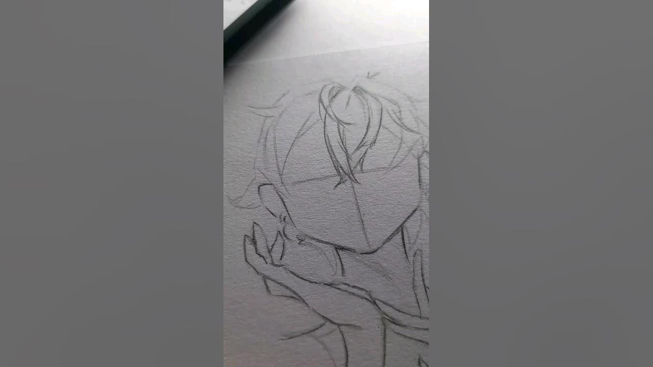 How To Draw Detailed Hair Tutorial Art Shorts Youtube
