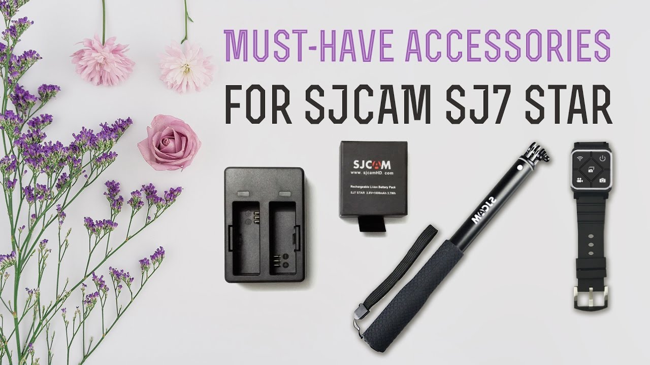 Sjcam SJ7 STAR accessories - YouTube