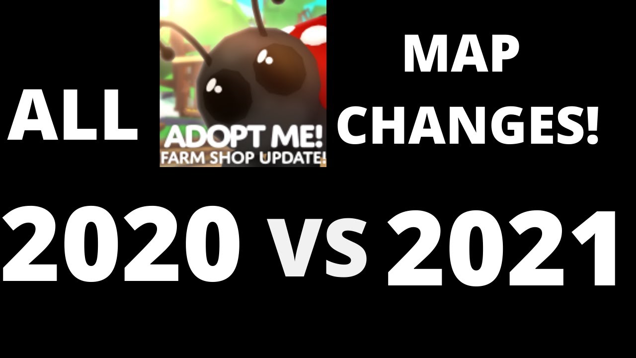 Adopt Me Farm Shop Map Change Comparison! (2020 vs 2021) | Roblox Adopt ...