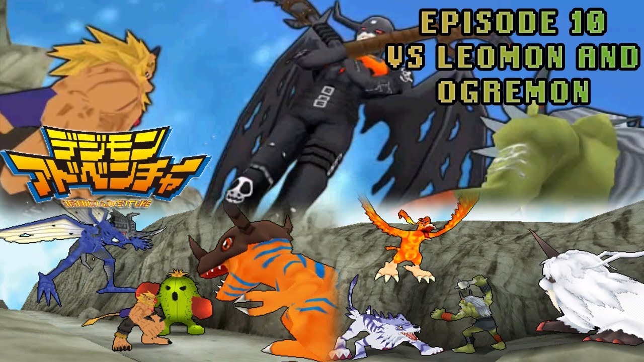 Digimon Adventure PSP - Walkthrough Episode 10 ~ Fight Leomon and ...