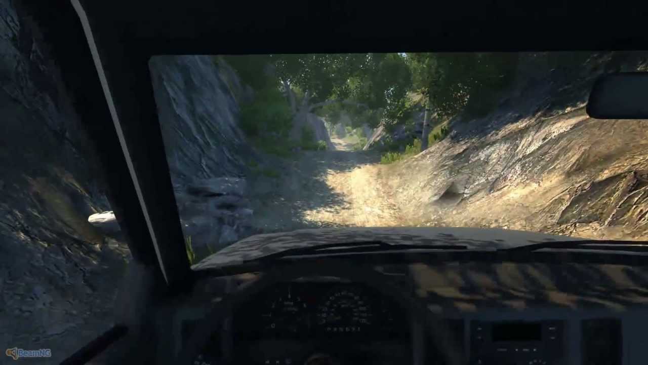 BeamNG DRIVE Tech Demo Offroading (PreRelease) - YouTube