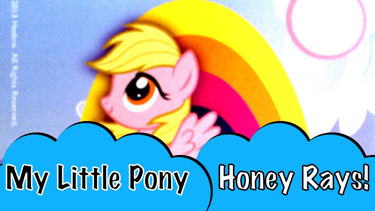 Surprise Pack Toy My Little Pony Honey Rays Minifigure Toy Pony And ...