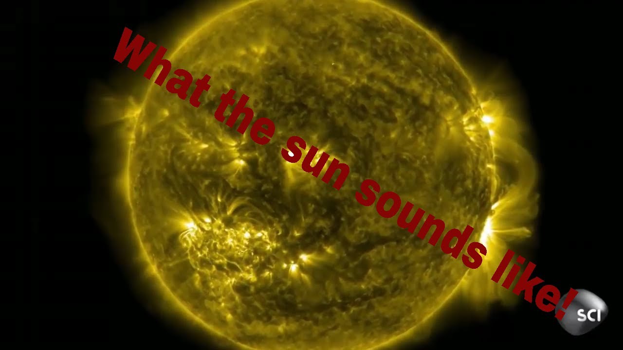 What the sun sounds like - YouTube