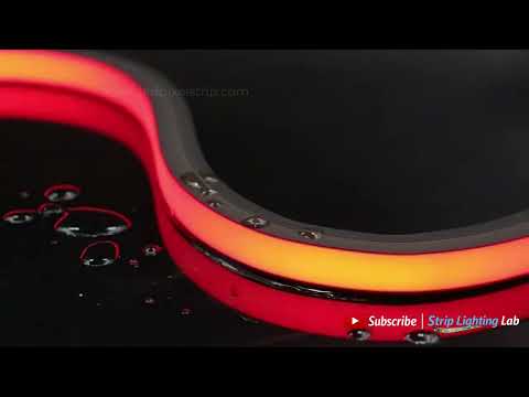 1313 Black Silicone Neon LED Strip | Flexible Linear Lighting Solution
