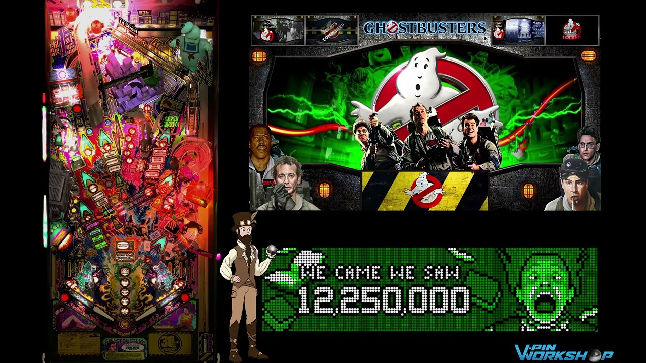 Ghostbusters (Stern, 2016) PKE Frenzy stack visual pinball old beta ...