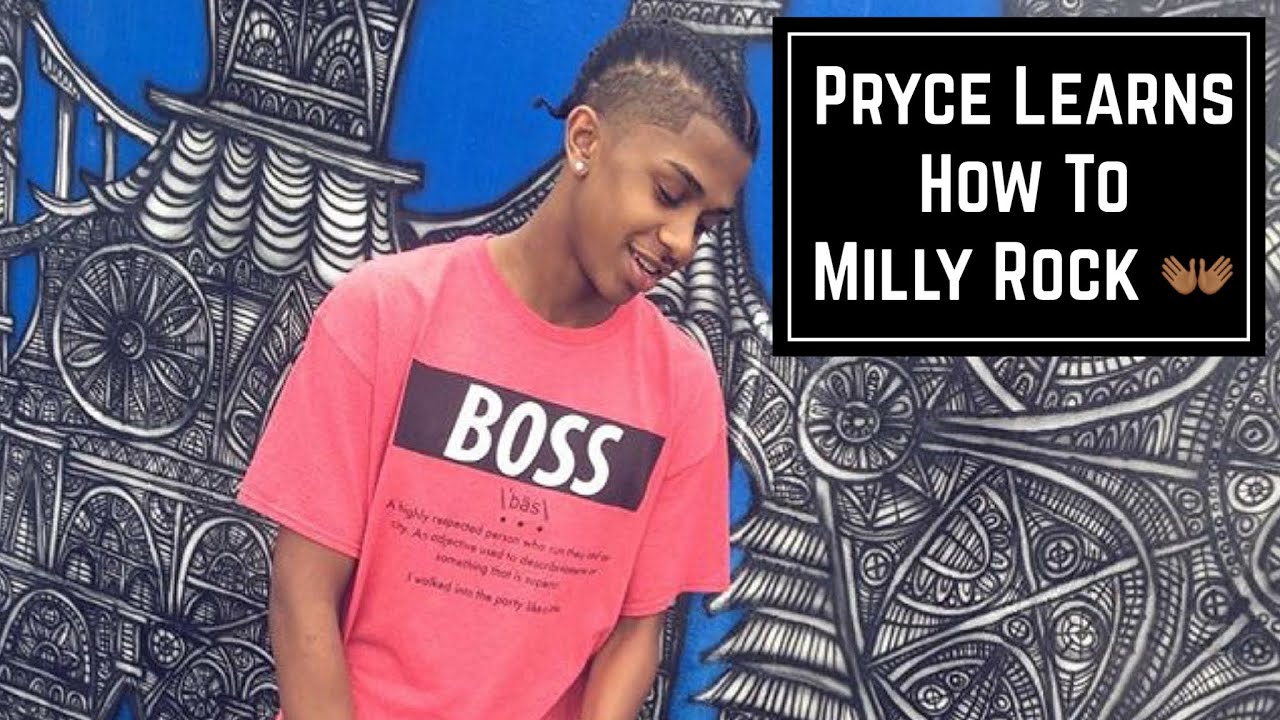 Pryce Learns How To Milly Rock - YouTube