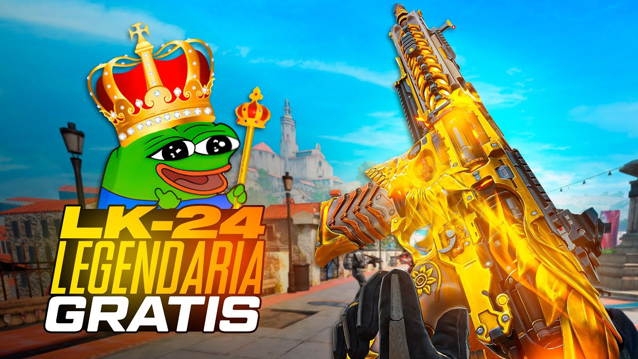 Probé la LK-24 Legendaria GRATIS y esta es su MEJOR CLASE | COD mobile - YouTube