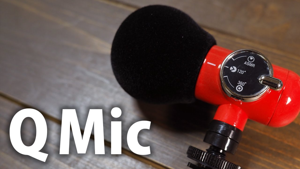 【落とし穴アリ】ポータブル高性能マイク「Q Mic」の開封＆試用レビュー。 - YouTube