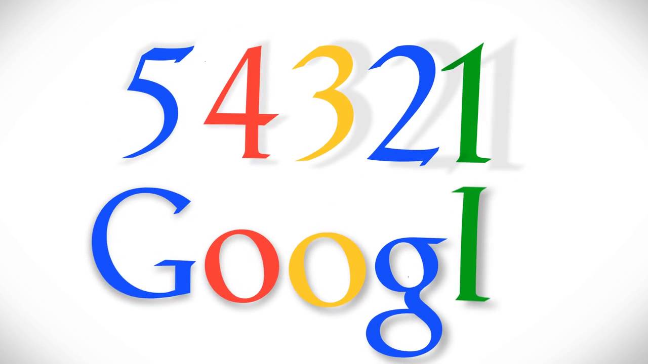5 sec Google Countdown ( v 418 ) timer with sound effects and voice 4k ...