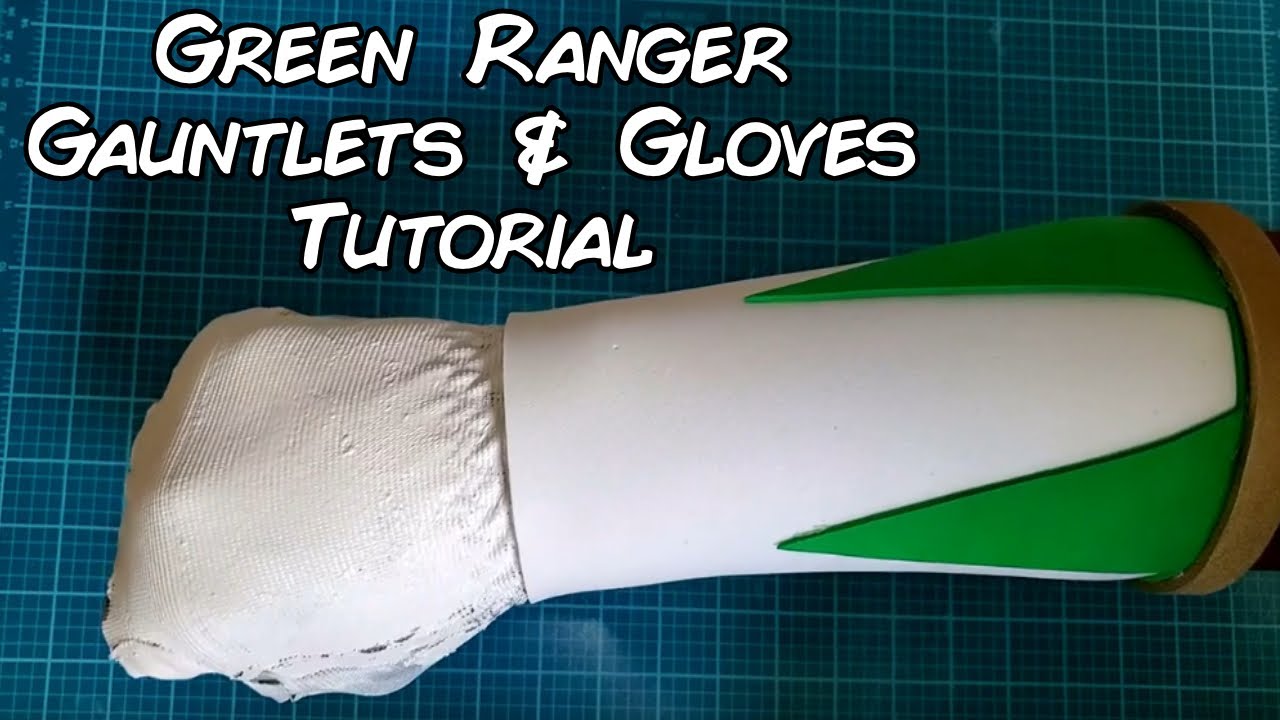 DIY Green Ranger Gauntlet & Gloves - Mighty Morphin Power Rangers ...